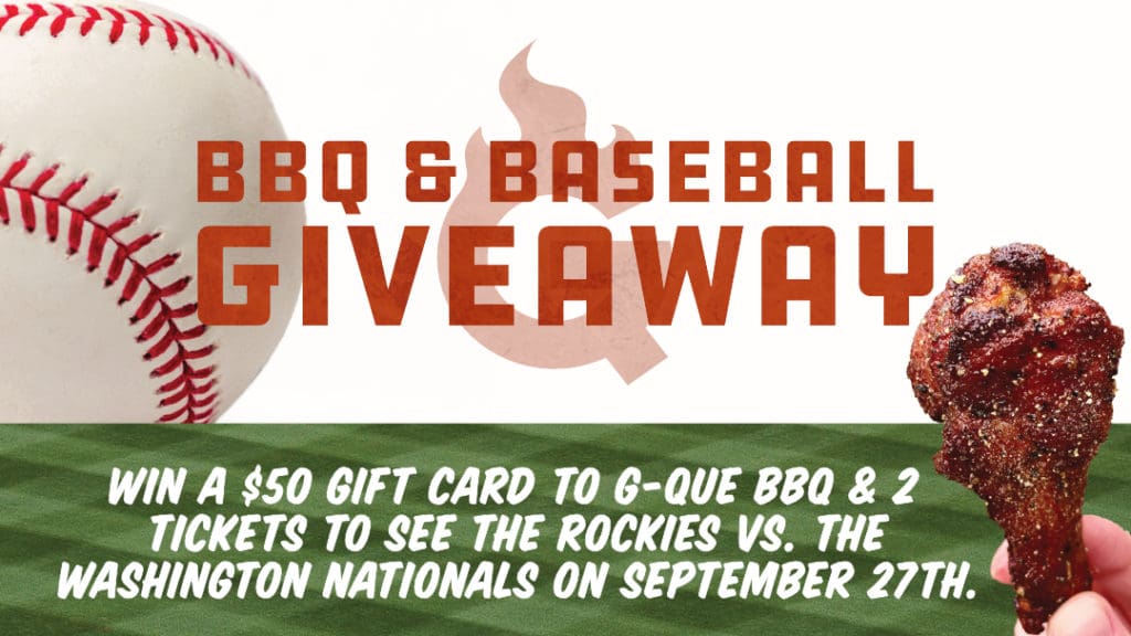 Enter our BBQ & Baseball Giveaway!